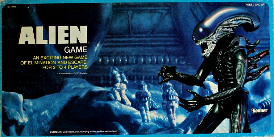 ALIEN 1979 Kenner Game | Terror from Beyond the Dave