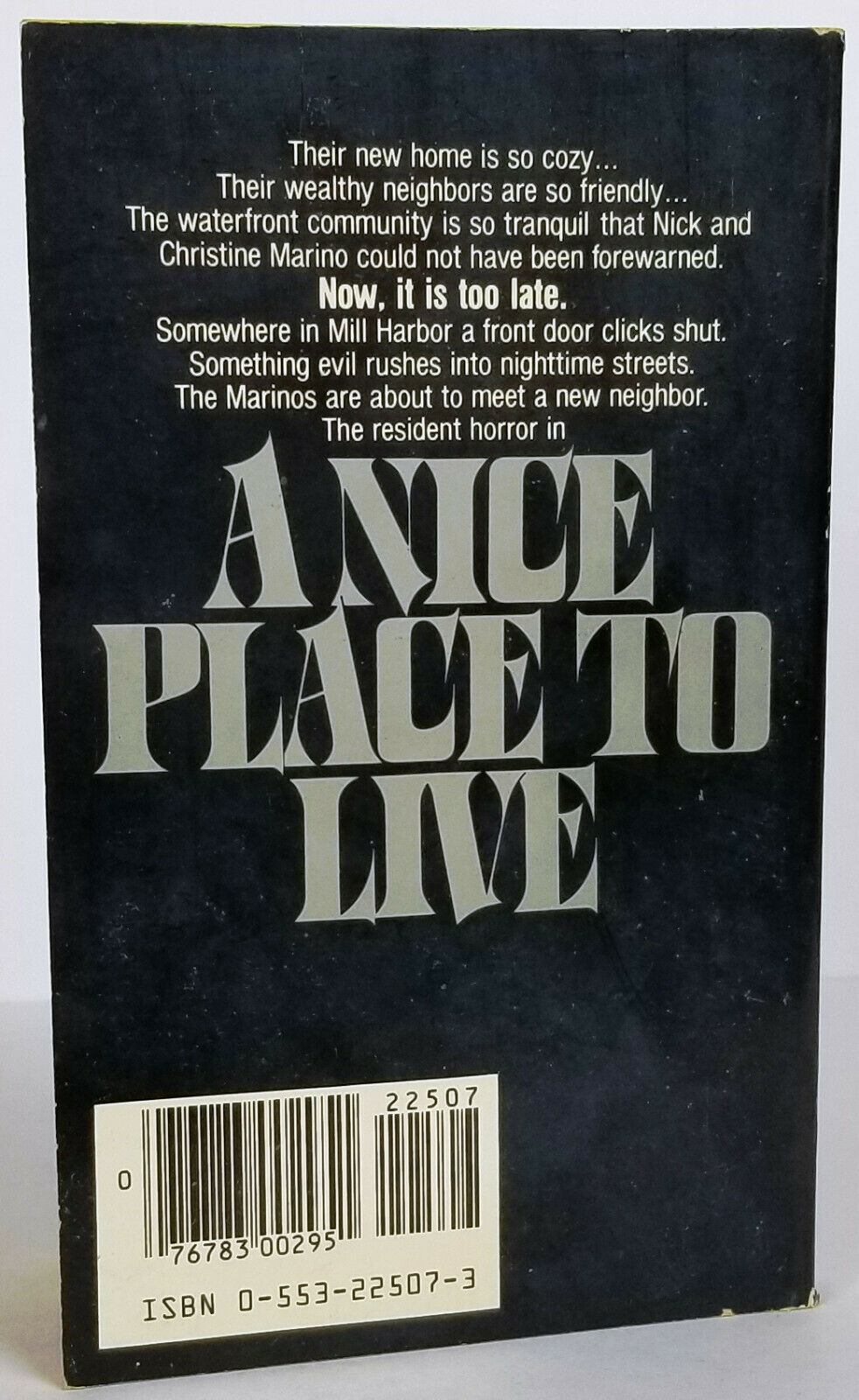 “A Nice Place to Live” is One Crazy Horror Paperback Read! | Terror ...